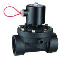 China 3/4 Inch Plastic Solenoid Valve PA66 DC24V AC220V 2-Way for sale
