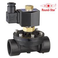 China 2WSL-K 2-Way Plastic Solenoid Valve for Irrigation Water Timer for sale
