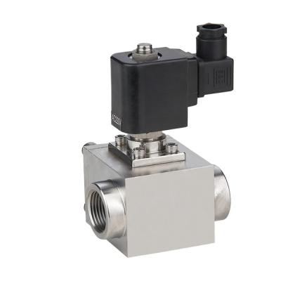 China SS304 High Pressure Solenoid Valve with Nass Coil 1.6MPA G1/4
