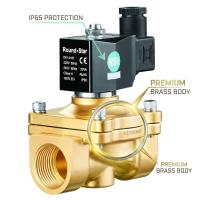 China Zero Differential Pressure UL Certified Plastic Water Solenoid Valve PA66 Body Direct Acting 2 Way NC IP65 for sale