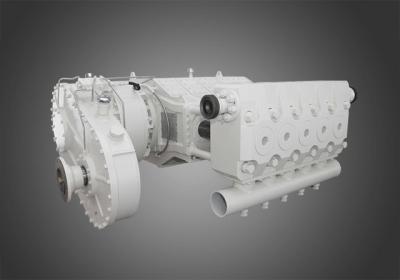 China SERVA QPE 1600 Quintuplex Reciprocating Pump Horizontal Single Acting for sale