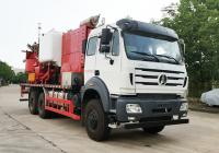 China PCT-611A Single Pump Oilfield Cement Truck with 103.5 MPa Pressure and 2.1 m³/min Discharge Rate for Slurry Mixing for sale