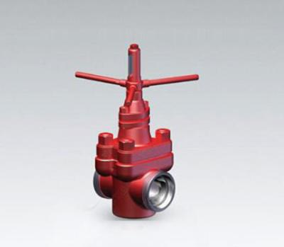 China Z23X-35 Series Mud Gate Valve 2 Inch Trapezoidal Connection for Oil Well Drilling for sale