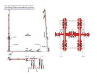 China 3000psi 5000psi 1000psi Drilling Fluid Manifold Diameter 4-1/16” for sale