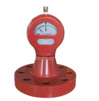 China Mud Pump Pressure Gauge 2 Inch NPT Male M20X1.5 YK-150 0-40MPa Liquid Filled for sale