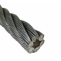China API 9A Steel Wire Rope Drilling Line 6x19S-IWRC 12.7-48mm Diameter 1770-2160MPa Tensile Strength for sale