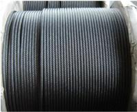 China API 9A Steel Wire Rope Drilling Line 6x19S-IWRC 12.7-48mm Diameter 1770-2160MPa Tensile Strength for sale