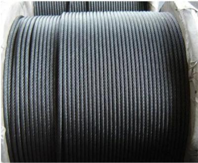 China API 9A Steel Wire Rope Drilling Line 6x19S-IWRC 12.7-48mm Diameter 1770-2160MPa Tensile Strength for sale