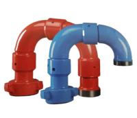 China High Pressure Swivel Joint Oilfield Wellhead Equipment 2-4 Inch 6000-20000 PSI Chicksan Active Elbow for sale