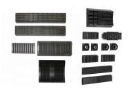 China High Manganese Steel Forging Tong Dies and Slip Inserts for OD 2 3/8 to 30 Inch Drilling Tools for sale