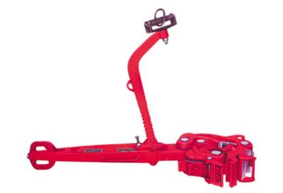 China DB Manual Tong 3 1/2-17 inch Carbon Steel Drilling Equipment 90 kNm Torque for sale