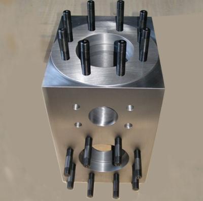 China Drilling Rig Mud Pump Forged Steel Triplex Fluid End Modules 7000 PSI for sale