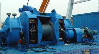 China ATO Drilling Rig Drawworks 80KN Pulling 22mm Wire Rope 210KW Input Power for sale