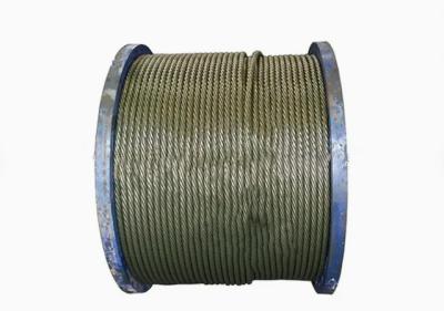 China Drilling Rig Drawworks Steel Wire Rope 2160 MPa Tensile Strength 102 kN Min Breaking Force for sale