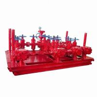 China Choke Manifold 3000 psi 21 MPa for Oil Gas Well Drilling Pressure Control for sale