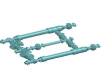 China API 6A Filter Choke Manifold 2000-25000psi Drilling Tool 2-1/16 to 4-1/16 Bore for sale