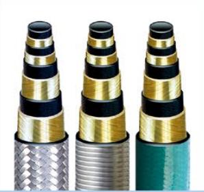 China High Pressure Fire Resistant Insulation Hose Assembly for Downhole Tools and BOP Hydraulic Control for sale