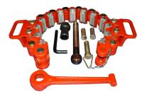 China 117.5mm Drill Pipe Slips - API Standard Safety Equipment with 225kN Load Capacity for 92.25-117.5mm Pipe Range for sale