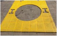 China ZP175 ZP275 ZP375 Drilling Rig Floor Anti-Skid Mats - 25mm/30mm PU Rubber with 19.6MPa Strength for sale