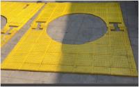 China ZP175 ZP275 ZP375 Drilling Rig Floor Anti-Skid Mats - 25mm/30mm PU Rubber with 19.6MPa Strength for sale