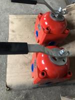 China 34ZS21-25 3-Position 4-Way Control Valve for FXQ480-5 Drilling Rig Mud Pump - 25mm Port Size for sale