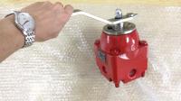 China 34ZS21-25 3-Position 4-Way Control Valve for FXQ480-5 Drilling Rig Mud Pump - 25mm Port Size for sale