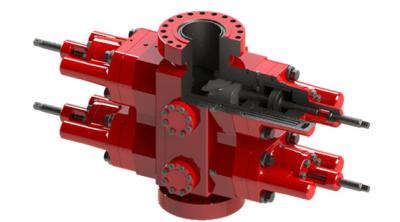 China Forging U Type Ram Blowout Preventer 15000 PSI 21 1/4 Inch Bore API Standard Drilling BOP for sale