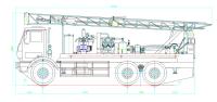 China WTZ-400 Full Hydraulic Top Drive Seismic Drilling Rig with 10m Stroke and 12,000kg Hoisting Capacity for sale