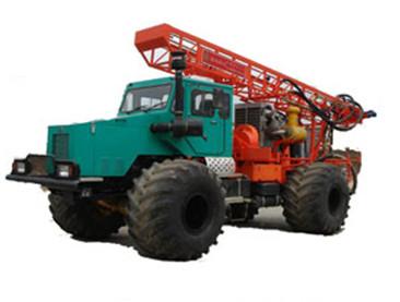 China ZJ-200 Top Drive 6x6 Truck Mounted Drilling Rig with 231kW Engine and 6.5m Drill Stroke for sale