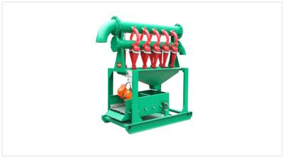 China Mud Desilter Solid Control Equipment 0.15-0.3MPa Working Pressure 150-220m³/h Capacity for Drilling Operations for sale