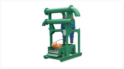 China DN300X2 DN250X2 Solid Control System Drilling Mud Desander - 160 m³/h Capacity, 0.15-0.3 MPa Pressure for sale