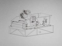China Single Deck ExdIIBT4 2.4M2 Hi G Dryer Shale Shaker for Oil Based Mud Recovery for sale
