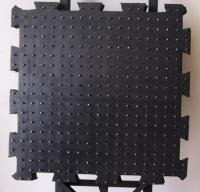 China Wear Resistance 19.6MPa 68KN/M Rig Floor Mats - Oil Resistant Polyurethane Rubber 500×500mm for sale