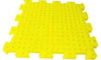 China Non-Slip ATOFHDBZ1002 Rig Floor Mats - 90±2 Shore Hardness Polyurethane with 47 Mpa Tensile Strength for sale