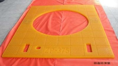 China Polyurethane Rig Floor Mats 98KN/M Tear Strength for Oil Field Mining Industry ZP175 Standard for sale