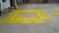 China Polyurethane Rig Floor Mats 98KN/M Tear Strength for Oil Field Mining Industry ZP175 Standard for sale