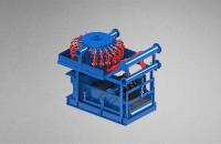 China Drilling Mud Cleaner 45-75 Micron Solid Control Equipment API Standard ATOGK1004 for sale