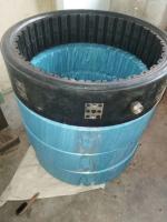 China 20VC600 1200 RPM Gas Oil Drilling Rig Clutch Brake with 10500 lb-ft Torque Rating for sale