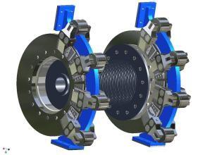 China API Standard Hydraulic Disc Brake for Drilling Rigs - 6.5-7.5MPa Pressure, 30-912 kN•m Torque Range for sale