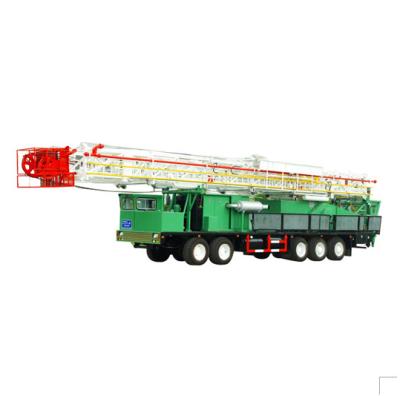 China RG ZJ10/900Z Truck Mounted Rotary Drilling Rig - 900kN Hook Load, 1000m Depth Capacity for sale