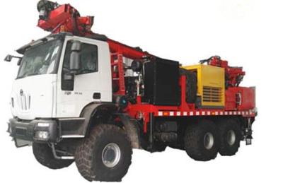 China WTZ-400 Full Hydraulic Top Drive Seismic Drilling Rig with 10m Stroke and 12,000kg Hoisting Capacity for sale