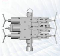 China Integral 70Mpa Hydraulic Triple Ram Drilling BOP 3FZ6-70 for sale