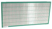 China Hook Strip Flat Soft Shale Shaker Screen Steel Frame Pretension Frame API 10-325 Micron Range for sale