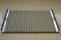 China BWD500/2000 Corrugated Shale Shaker Screen - 697×1050mm & 697×1053mm Models with 20-320 Mesh Range for sale
