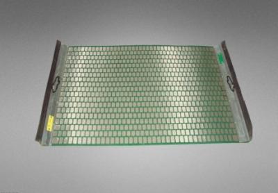 China BWD500/2000 Flat Shale Shaker Screen Carbon Steel Frame 697x1050mm with API20-320 Mesh Range for sale