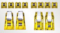 China 660t Drilling Rig Moving Device - Fixed Pawl Type with 21MPa Hydraulic System and 0.3m/min Speed for sale