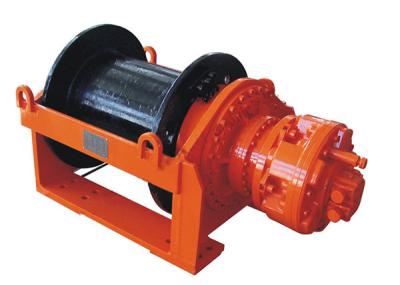 China 150kN 21MPa Hydraulic Drawworks for Marine Drilling Rigs with 75m Rope Capacity and φ28mm Wire Rope for sale