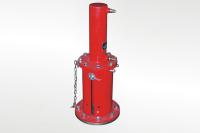 China Petroleum and Gas Hydraulic Air Cylinder with Pull Pin 100mm Bore 500mm Stroke for sale
