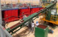 China Drilling Waste Management Sludge Slurry Screw Conveyor Auger 12ft Sections for sale