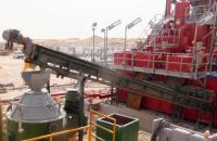 China Drilling Waste Management Sludge Slurry Screw Conveyor Auger 12ft Sections for sale